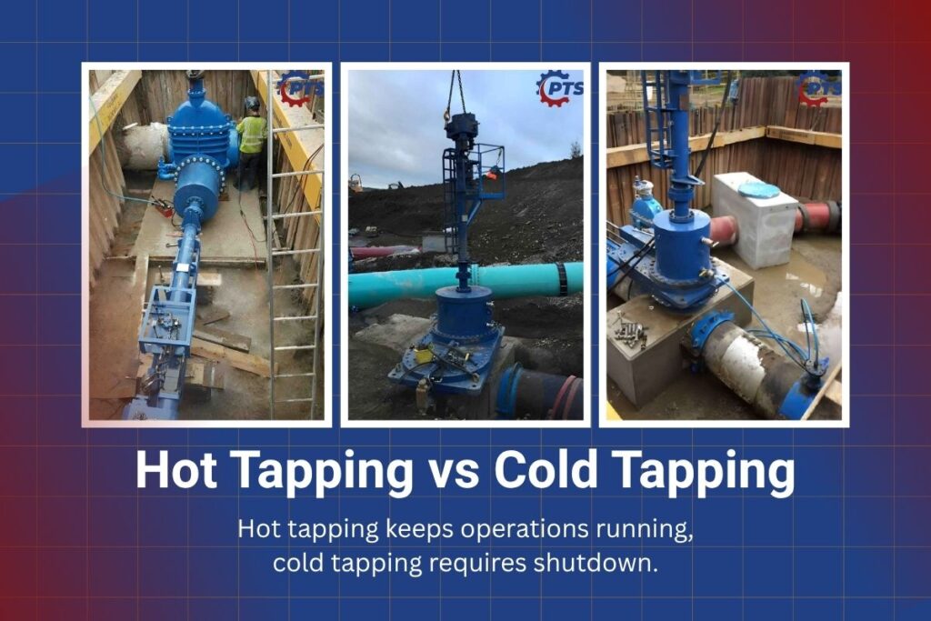 Hot Tapping vs Cold Tapping: Differences, Process & When to Use